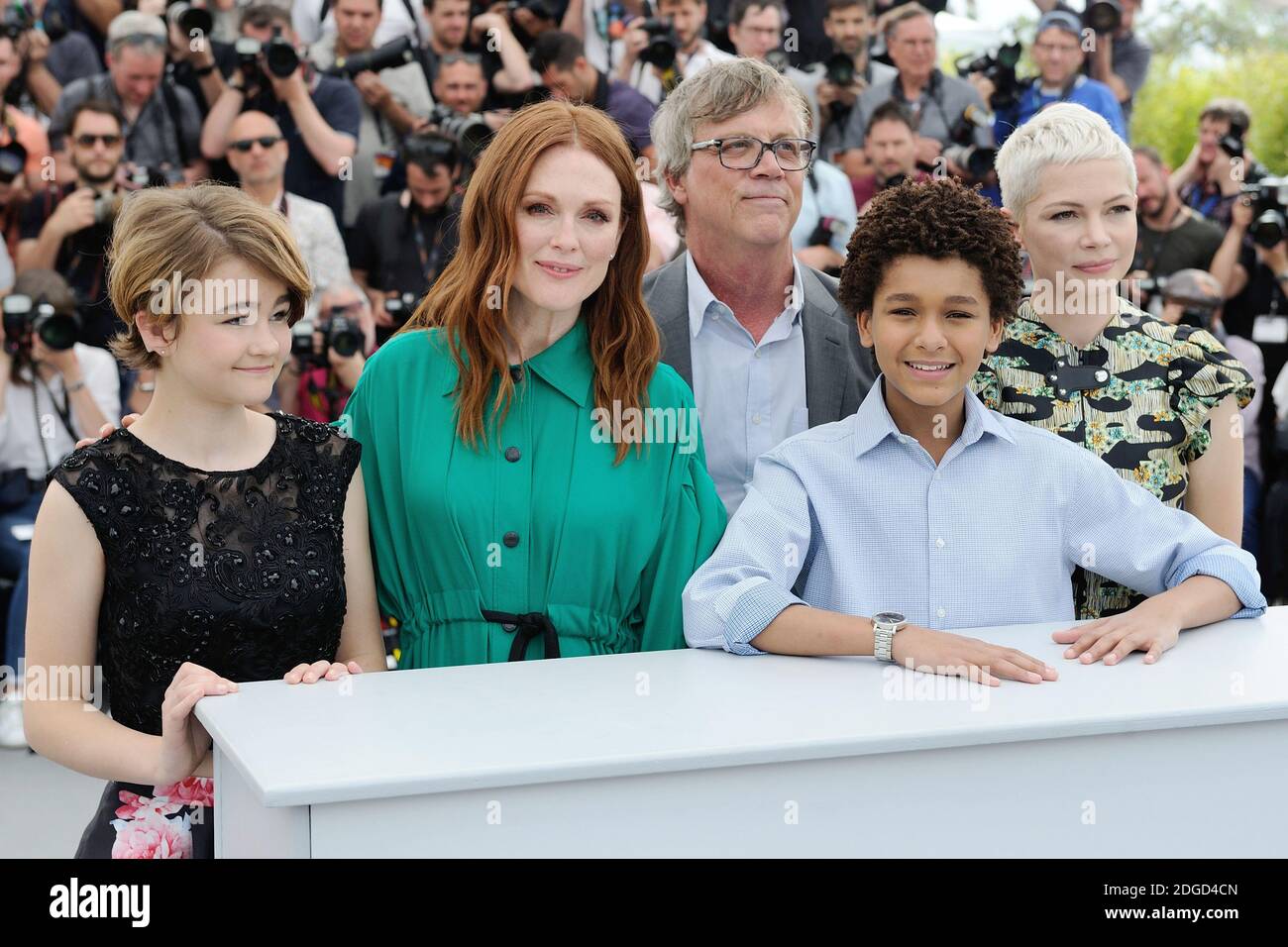 Millicent Simmonds, Julianne Moore, Todd Haynes, Jaden Michael and Michelle Williams attending ...