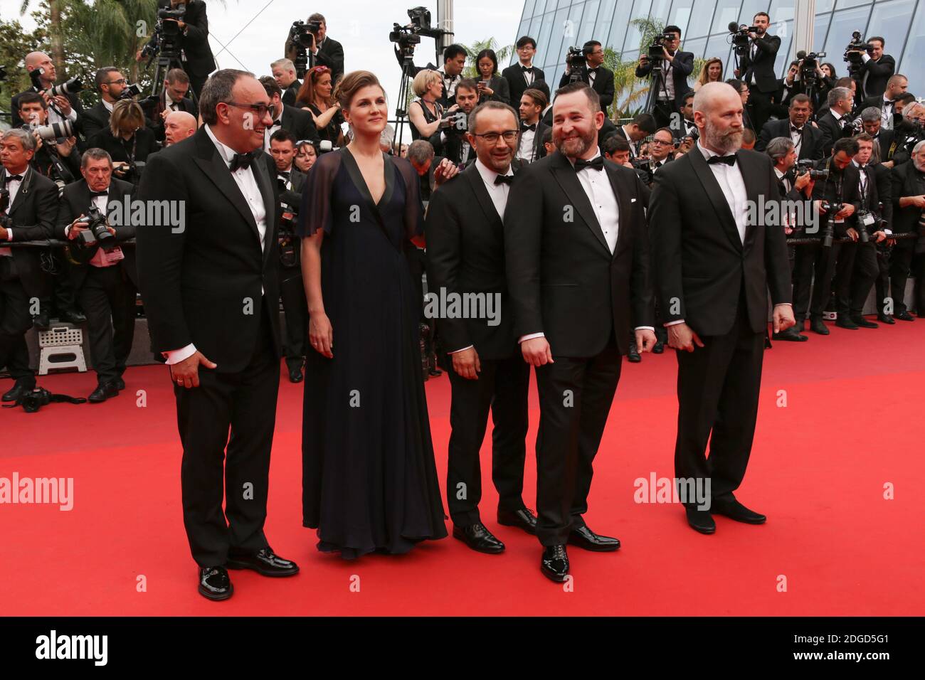 Cinematographer Mikhail Krichman, actor Alexey Rozin, director Andrey ...