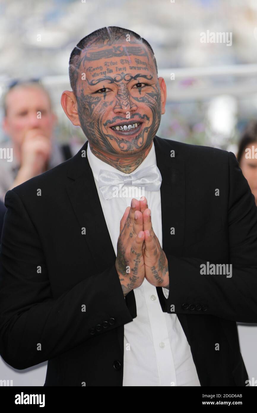 Panya Yimumphai posing at the A Prayer Before Down photocall held at ...