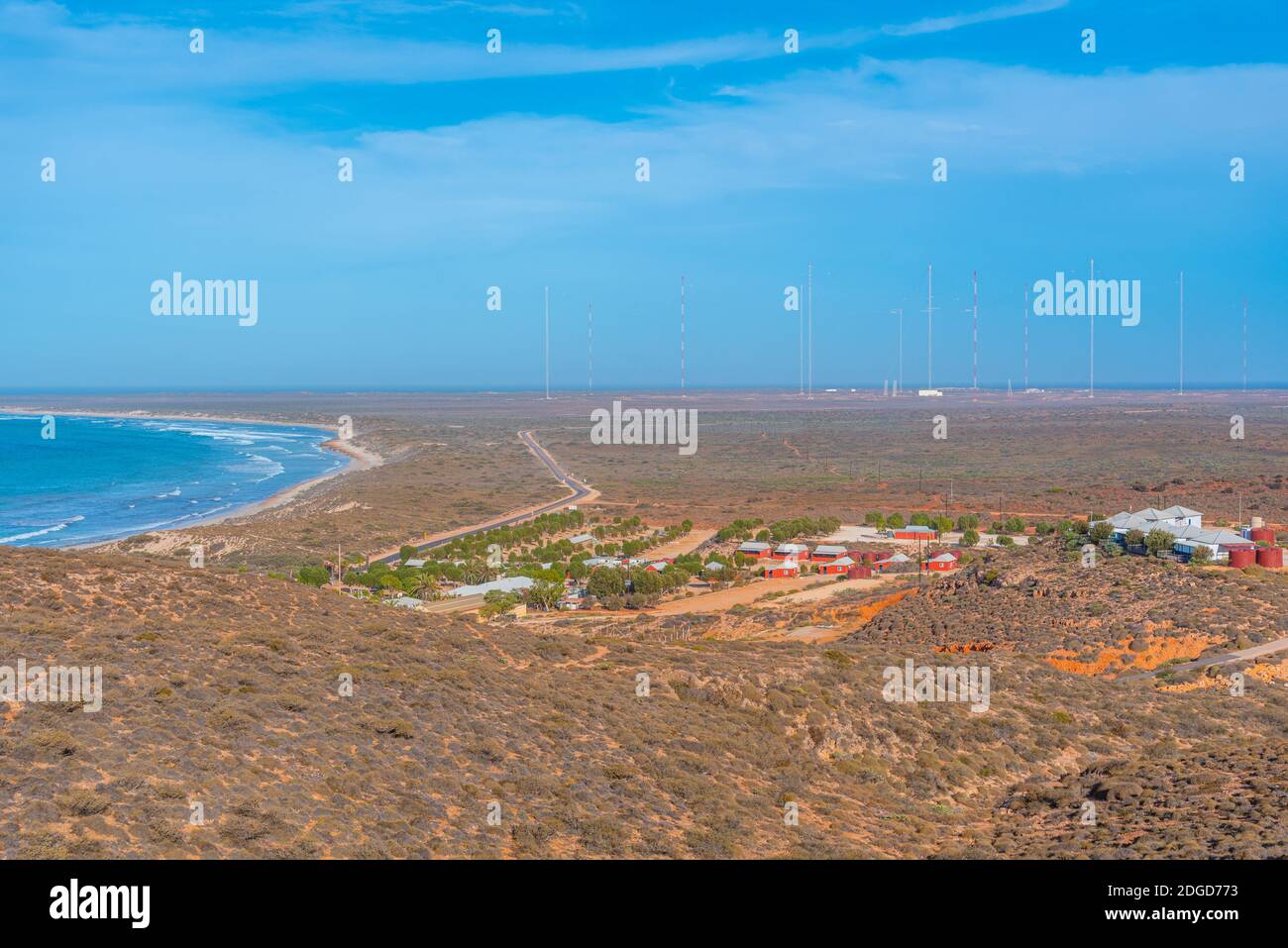 Aerial view of Dunes beach near Exmouth, Australia Stock Photo - Alamy