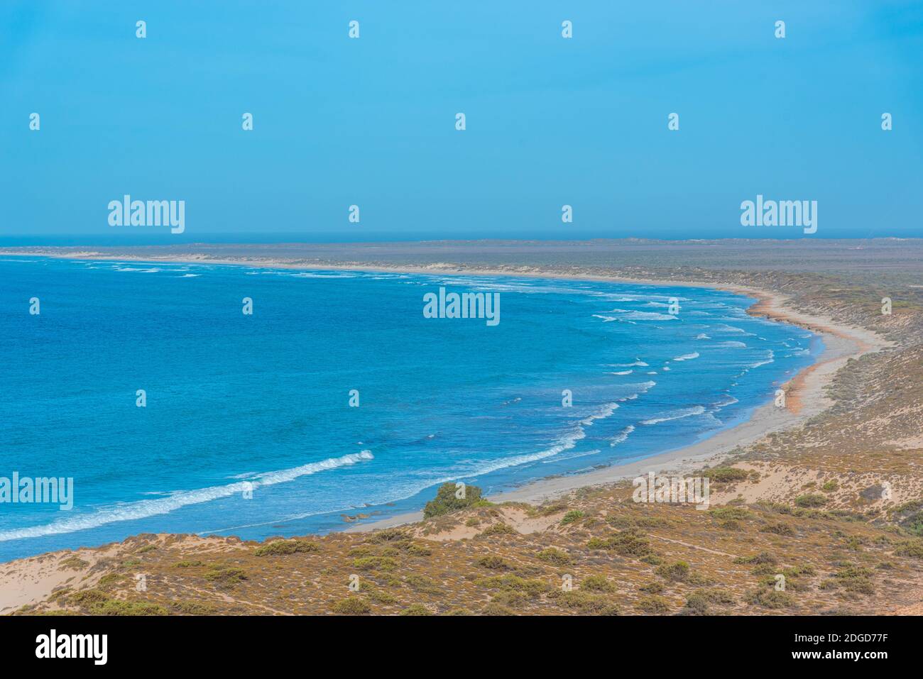 Aerial view of Dunes beach near Exmouth, Australia Stock Photo - Alamy