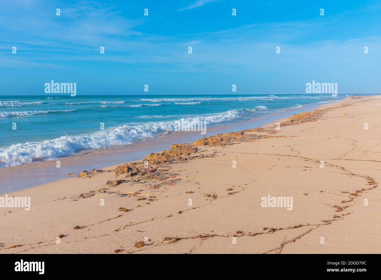 Beach at Cape range national park in Australia Stock Photo - Alamy