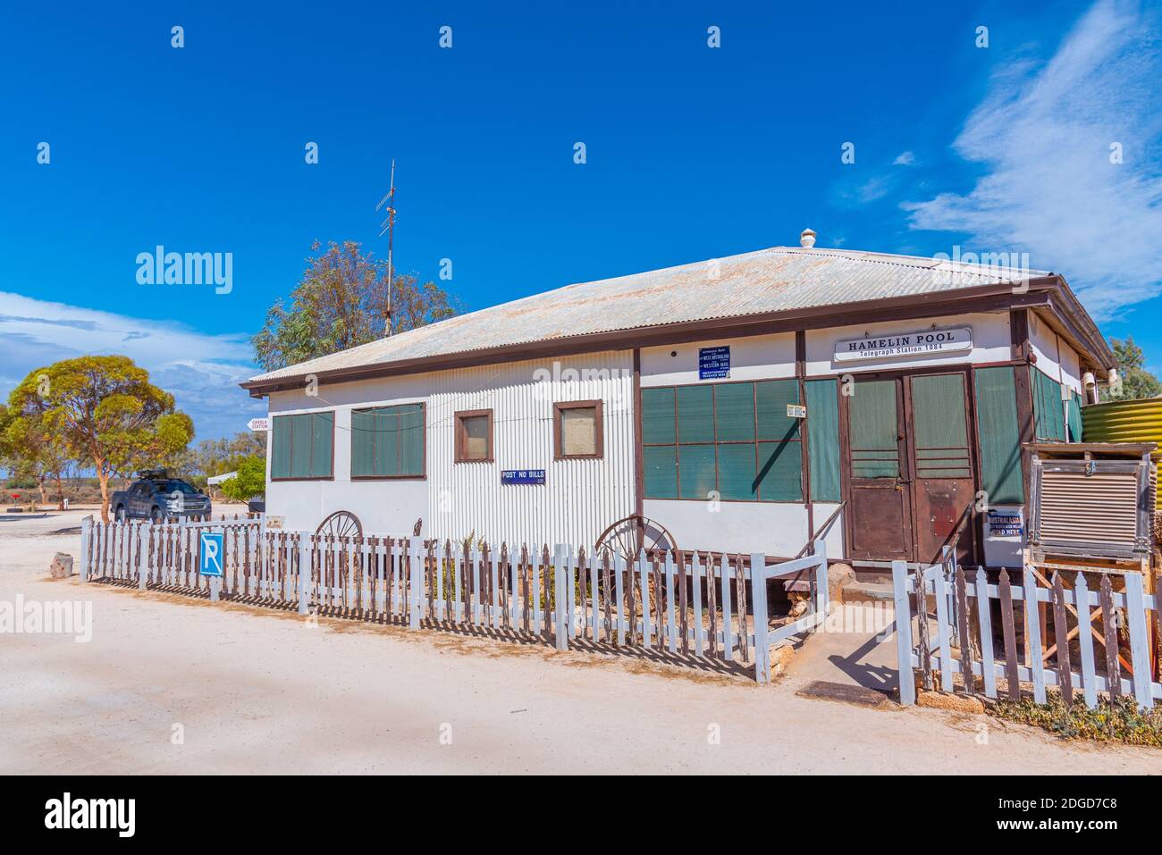 Old telegraph station at Hamelin pool in Australia Stock Photo - Alamy