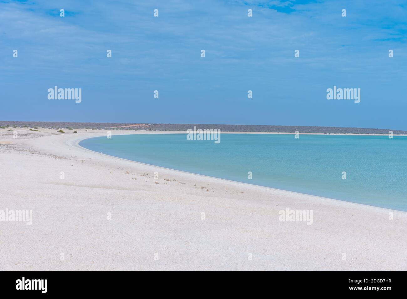 Shell beach at Francois Peron national park in Australia Stock Photo ...