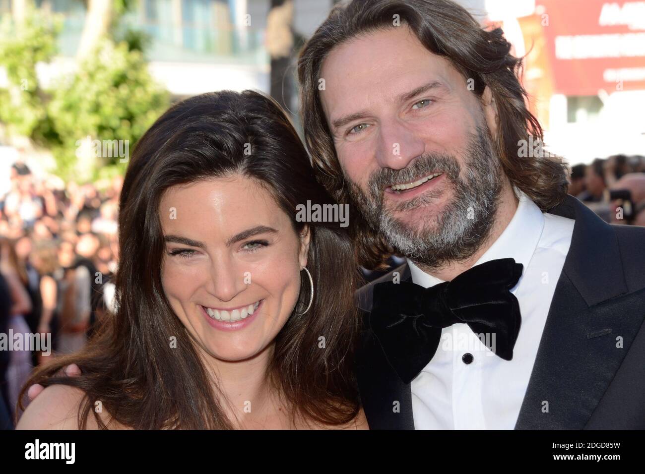 Lara Micheli and Frederic Beigbeder attending the Okja Screening as part of the 70th Cannes Film ...
