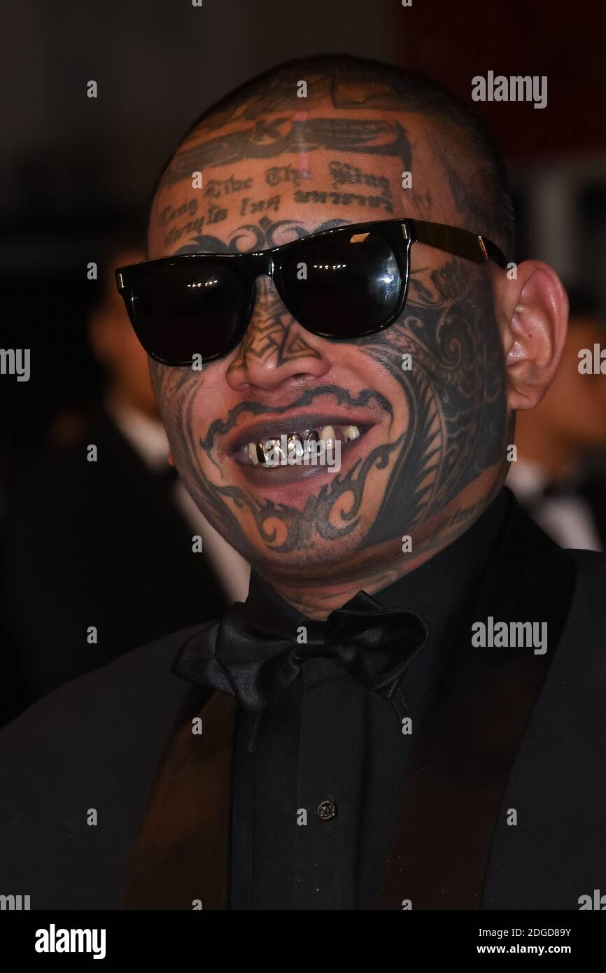 Panya Yimumphai arriving on the red carpet of 'A prayer before dawn ...
