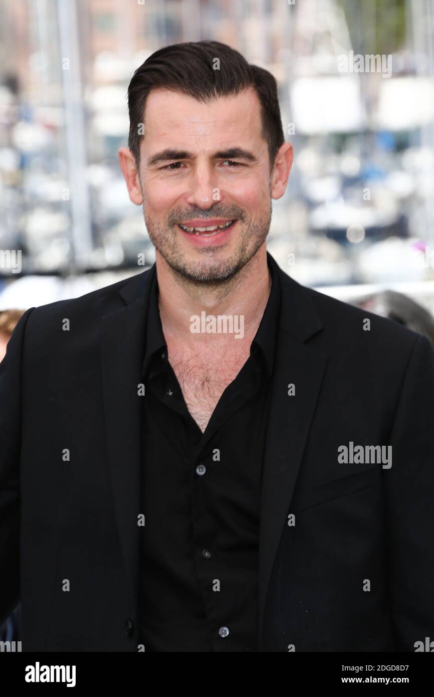 Claes Bang posing at The Square photocall held at the Palais des ...
