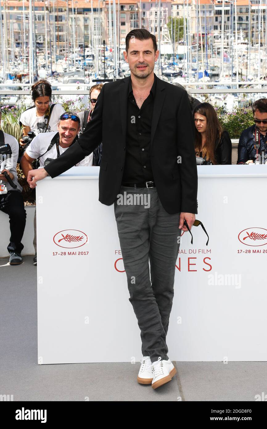 Claes Bang posing at The Square photocall held at the Palais des ...