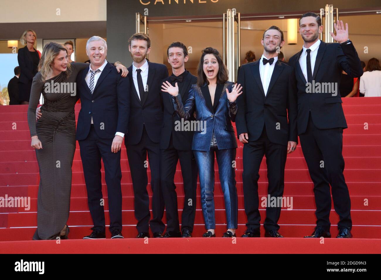 Actor Adele Haenel, director Robin Campillo actors Antoine Reinartz ...