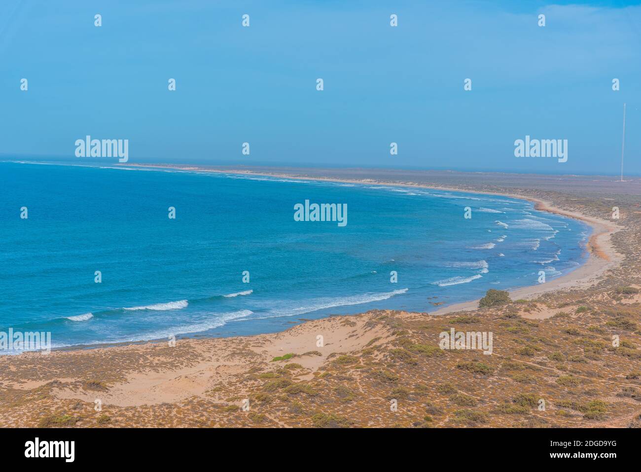 Aerial view of Dunes beach near Exmouth, Australia Stock Photo - Alamy