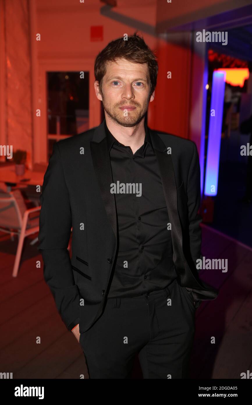 Pierre Deladonchamps attending the Orange Cine Party at Plage du ...