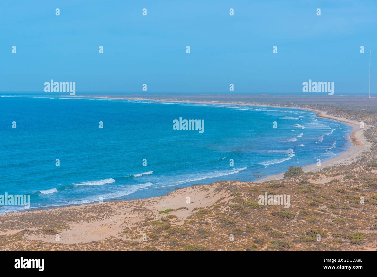 Aerial view of Dunes beach near Exmouth, Australia Stock Photo - Alamy