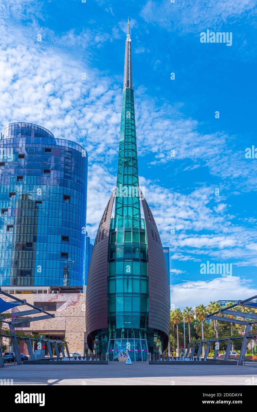 The bell tower in Perth, Australia Stock Photo - Alamy