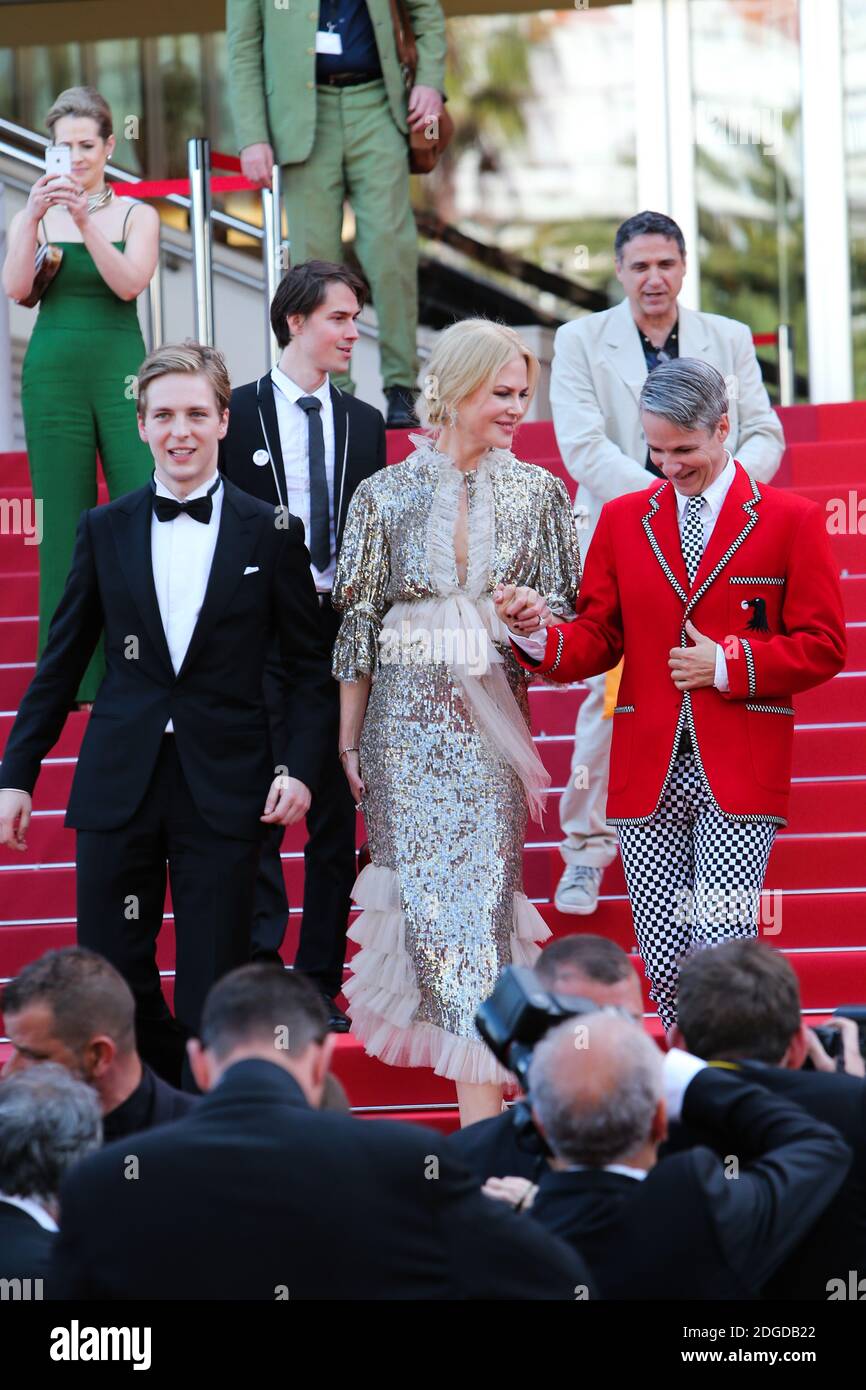 Actor Abraham Lewis, actress Nicole Kidman, director John Cameron ...