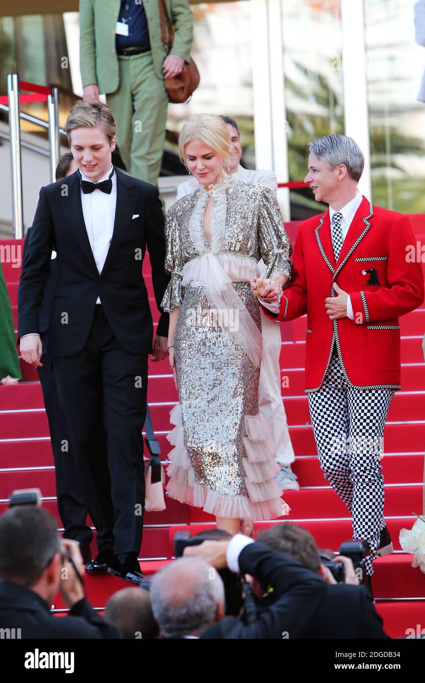 Actor Abraham Lewis, actress Nicole Kidman, director John Cameron ...