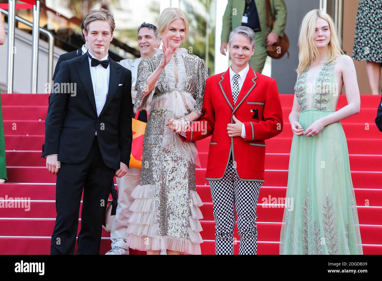 Actor Abraham Lewis, actress Nicole Kidman, director John Cameron ...