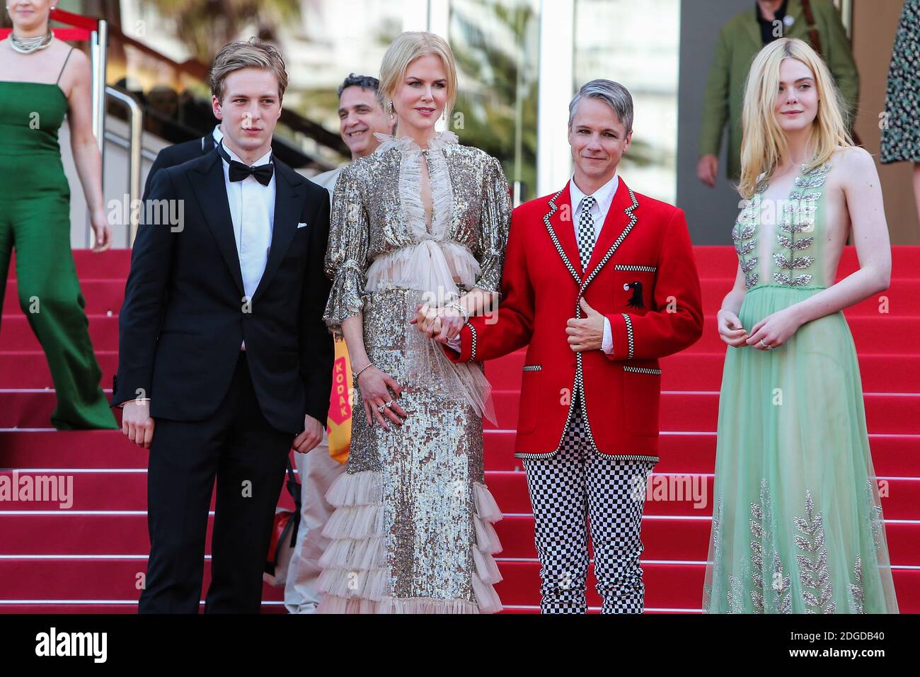 Actor Abraham Lewis, actress Nicole Kidman, director John Cameron ...