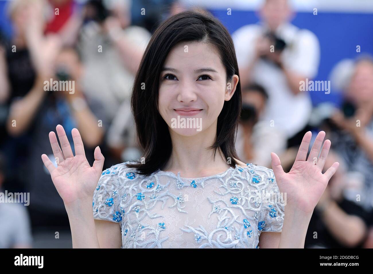 Yang Zishan attending the Walking Past the Future photocall as part of ...
