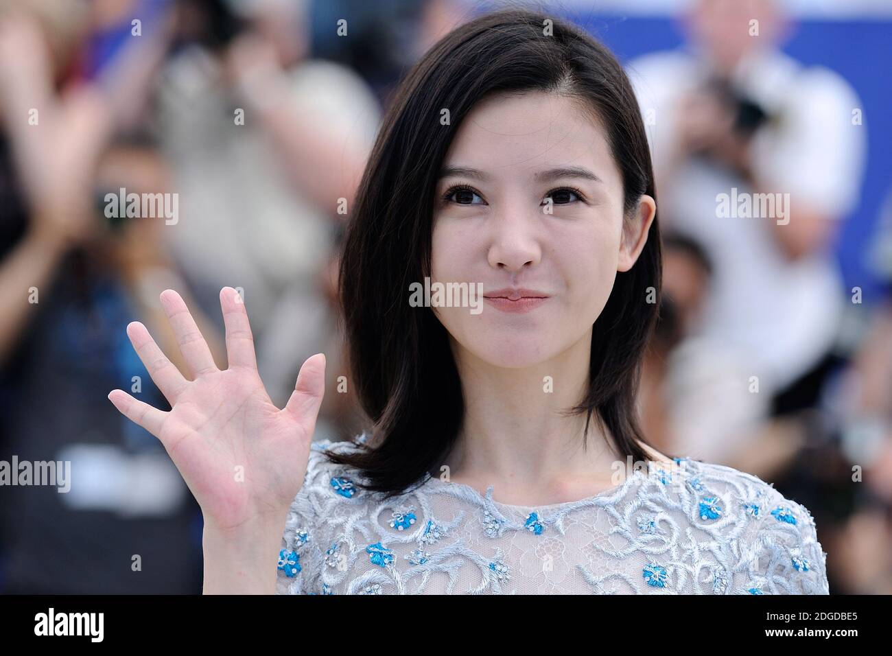 Yang Zishan attending the Walking Past the Future photocall as part of ...