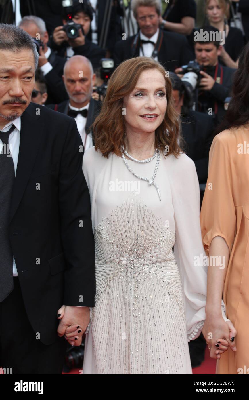 Claire Denis, director Hong SangSoo, Isabelle Huppert, Kim Minheet and ...