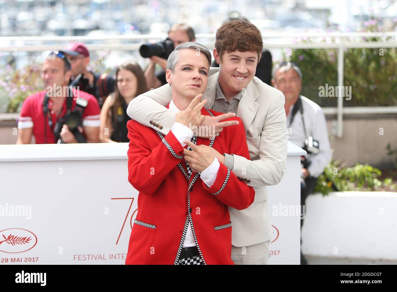 Director John Cameron Mitchell, Alex Sharp attending the 'How To Talk ...