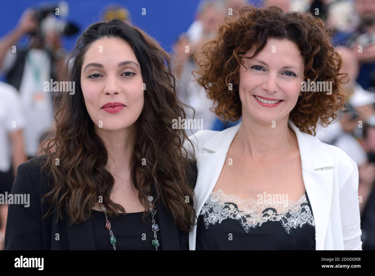 Hania Amar and Nadia Kaci attending the En Attendant les Hirondelles ...