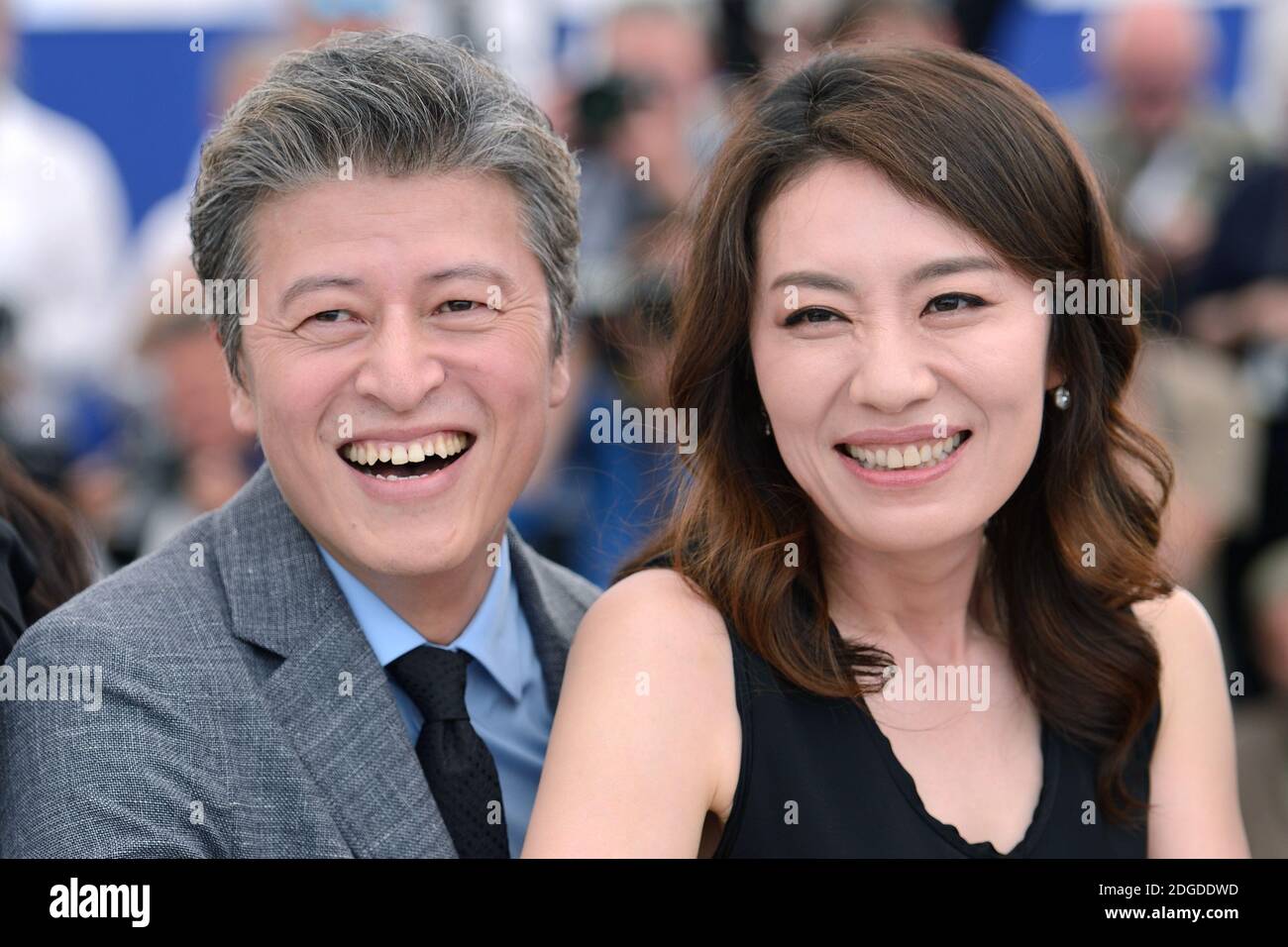 Haehyo Kwon and Cho Yunhee attending the The Day After (Geu Hu ...