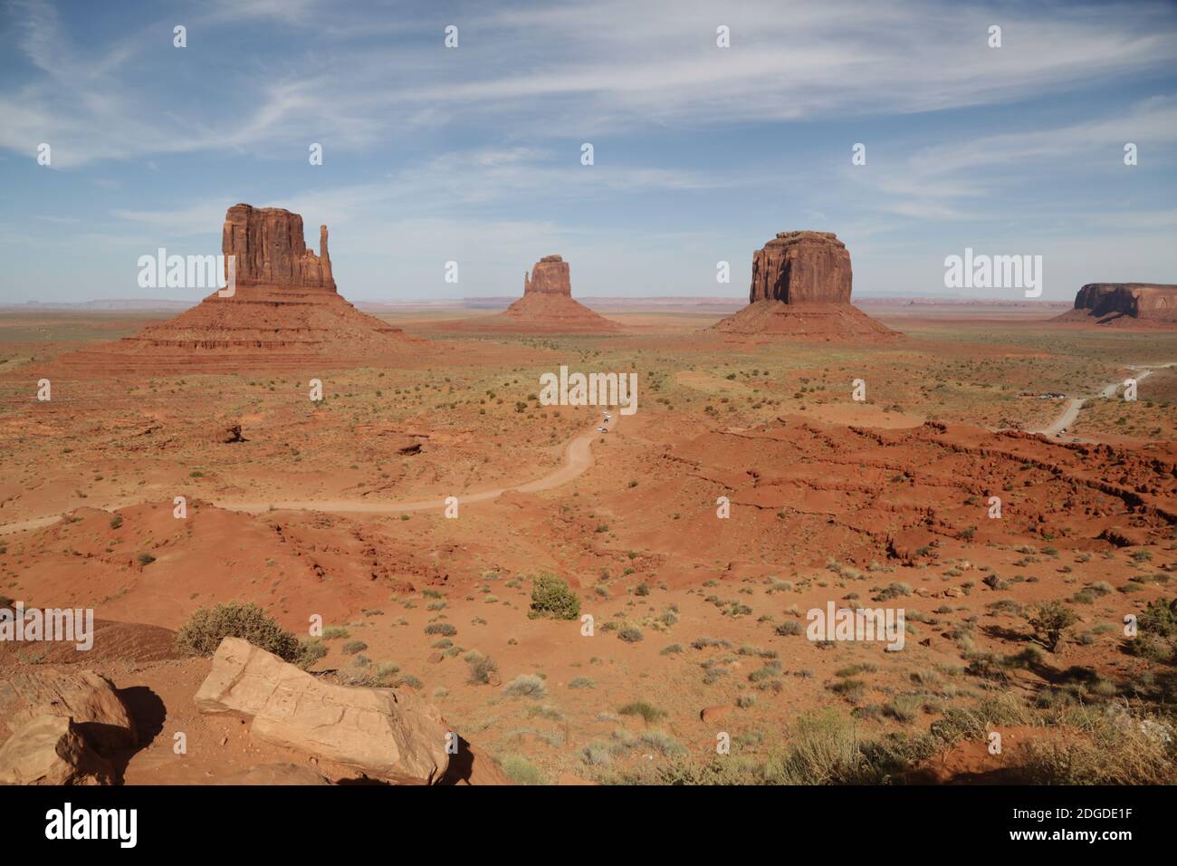 In USA inside the monument valley Stock Photo - Alamy