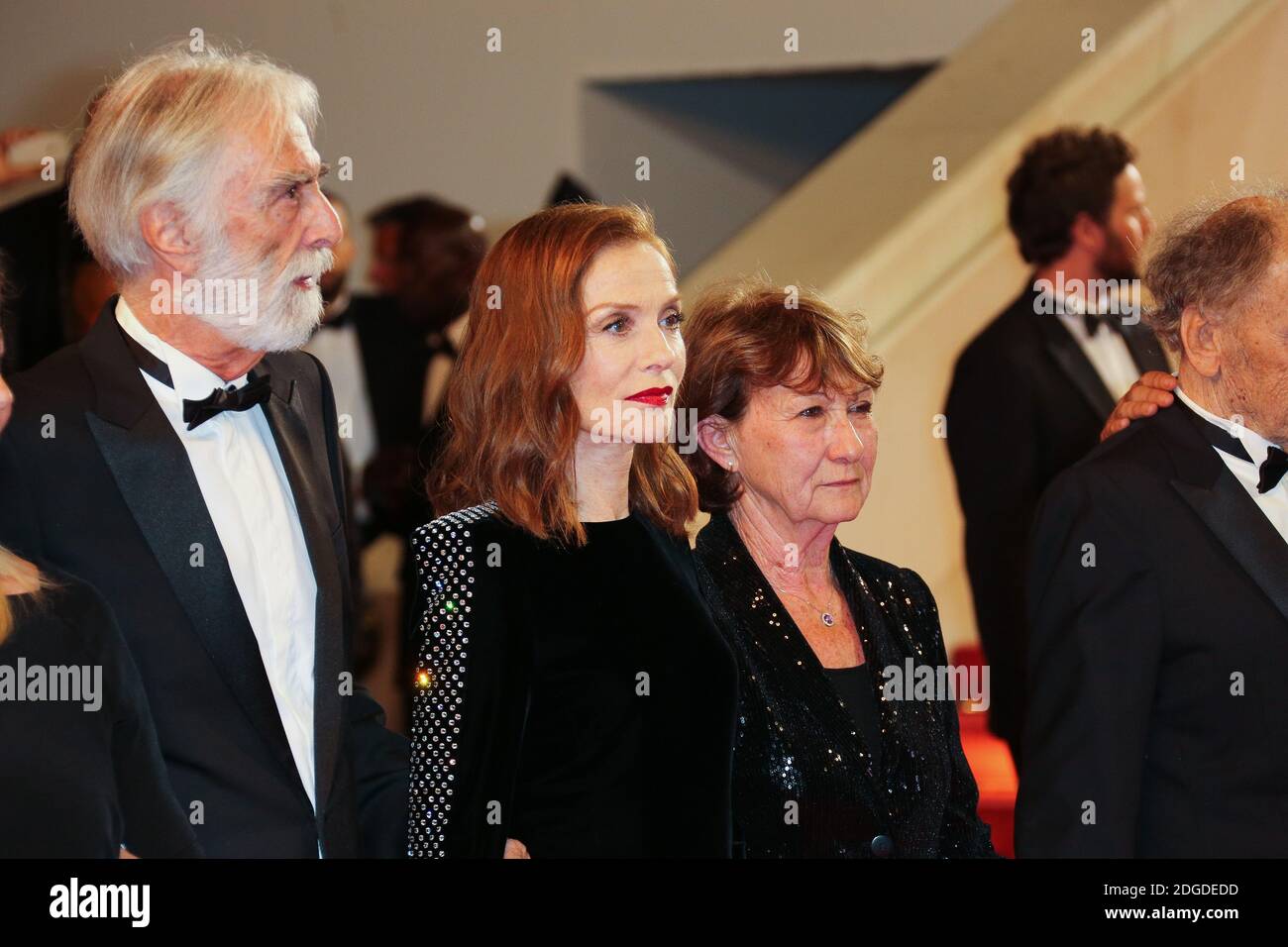Michael and Marianne Hoepfner, Isabelle Huppert attend the 'Happy End ...