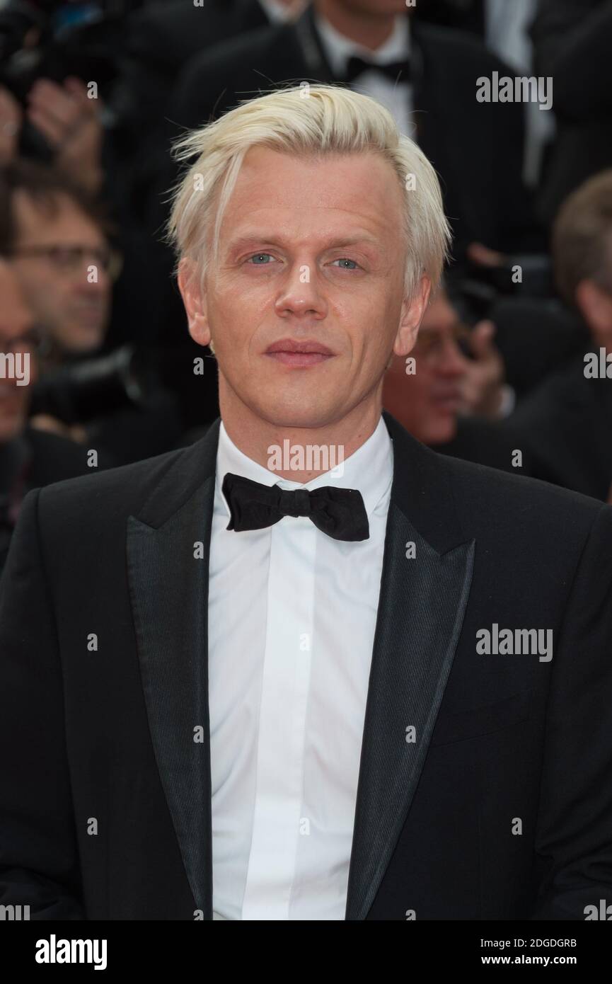 Alex Lutz arriving on the red carpet of the 70th Anniversary during the ...