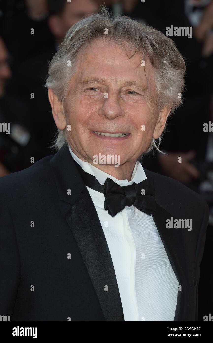 Roman Polanski arriving on the red carpet of the 70th Anniversary ...