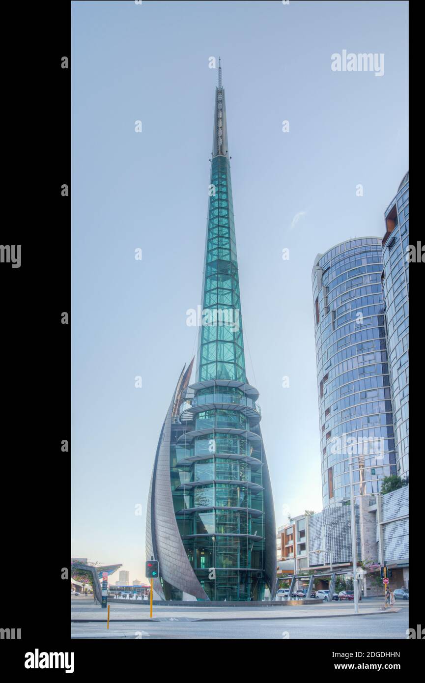 The bell tower in Perth, Australia Stock Photo - Alamy