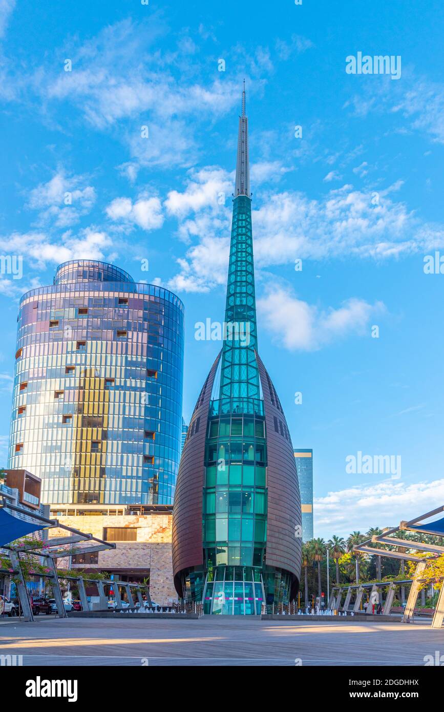 The bell tower in Perth, Australia Stock Photo - Alamy