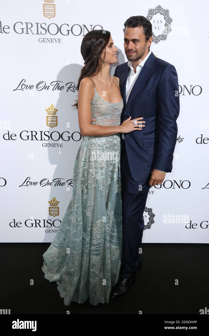 Sara Sampaio and Oliver Ripley attending the De Grisogono party during ...