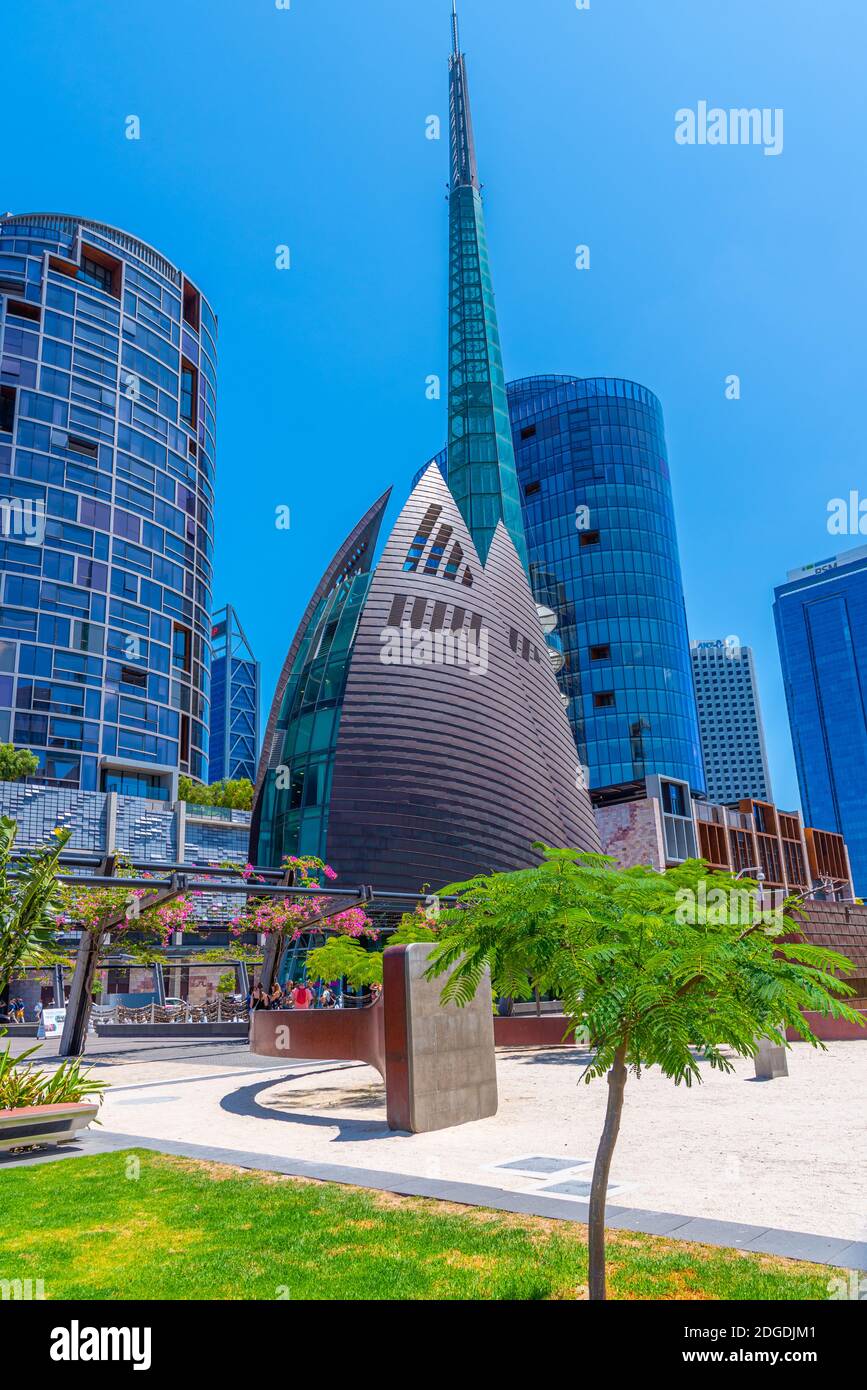 The bell tower in Perth, Australia Stock Photo - Alamy