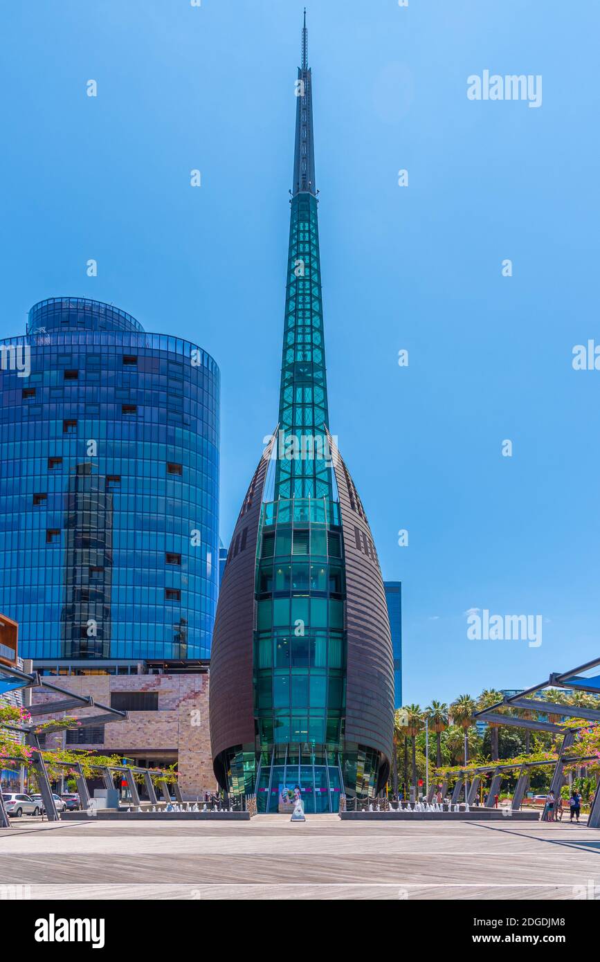 The bell tower in Perth, Australia Stock Photo - Alamy