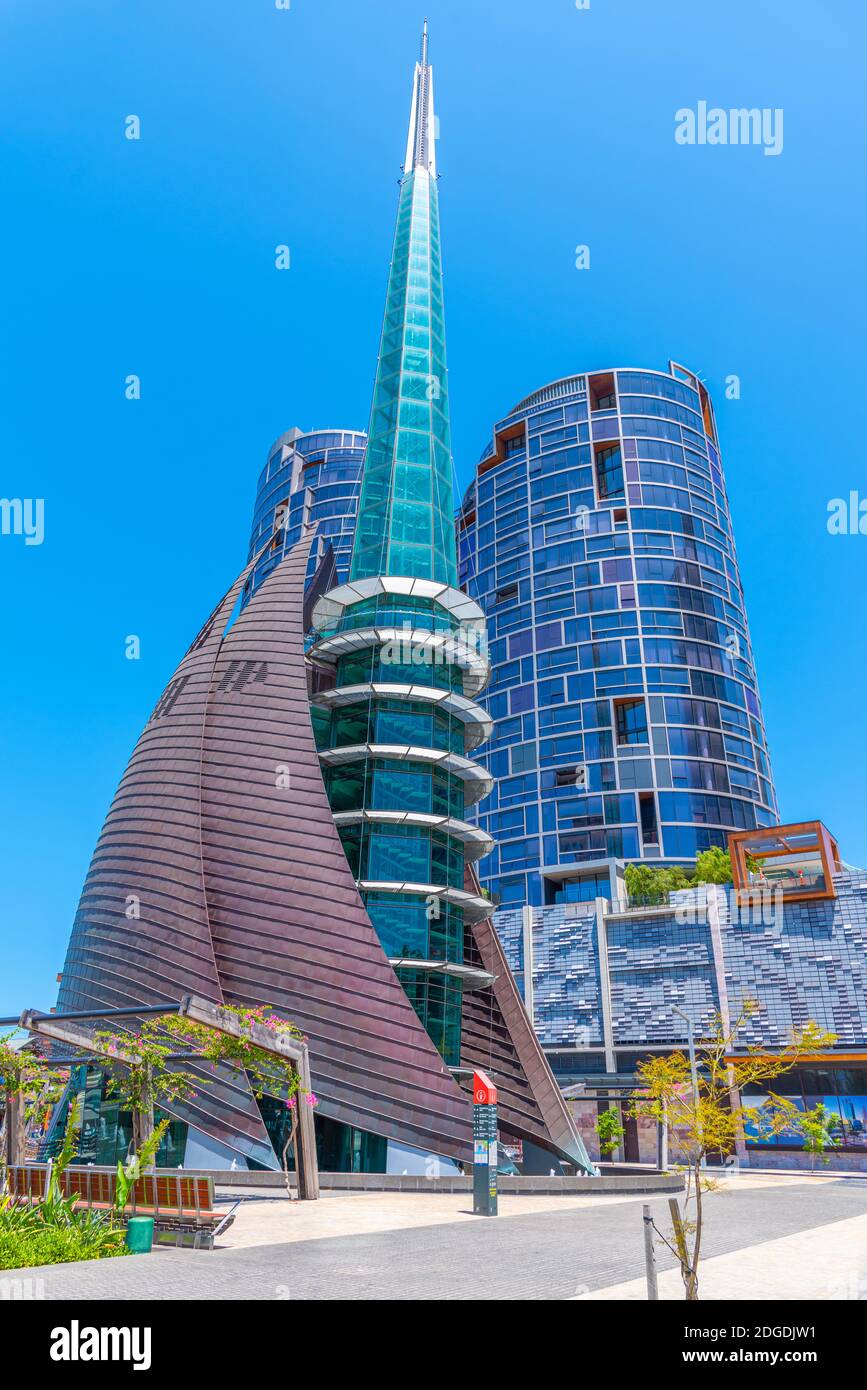 The bell tower in Perth, Australia Stock Photo - Alamy