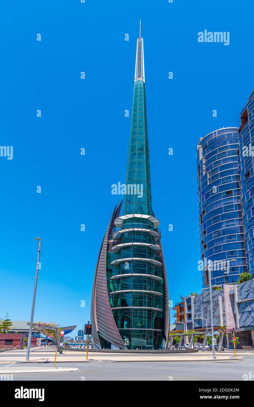 The bell tower in Perth, Australia Stock Photo - Alamy