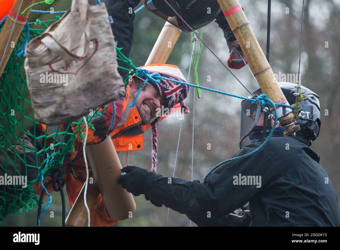 Protester removal team hi-res stock photography and images - Alamy