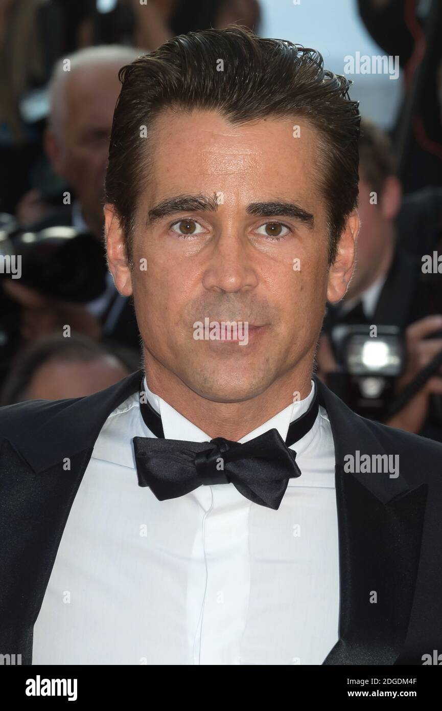 Collin Farrell arriving on the red carpet of 'The Beguiled' screening ...