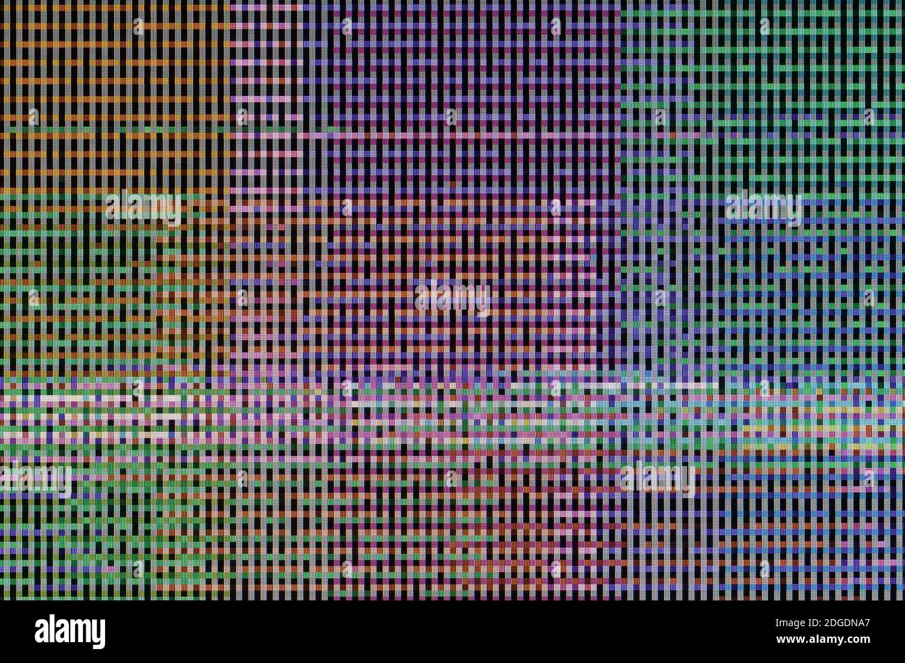 Abstract background, pattern of a digital glitch Stock Photo - Alamy