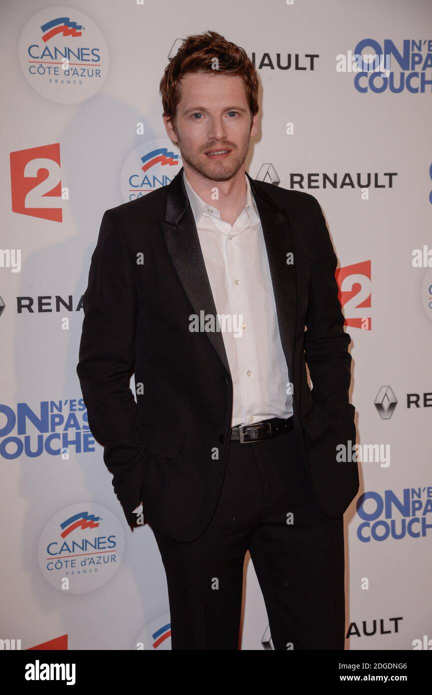 Pierre Deladonchamps attending the On N'Est Pas Couche TV Show ...