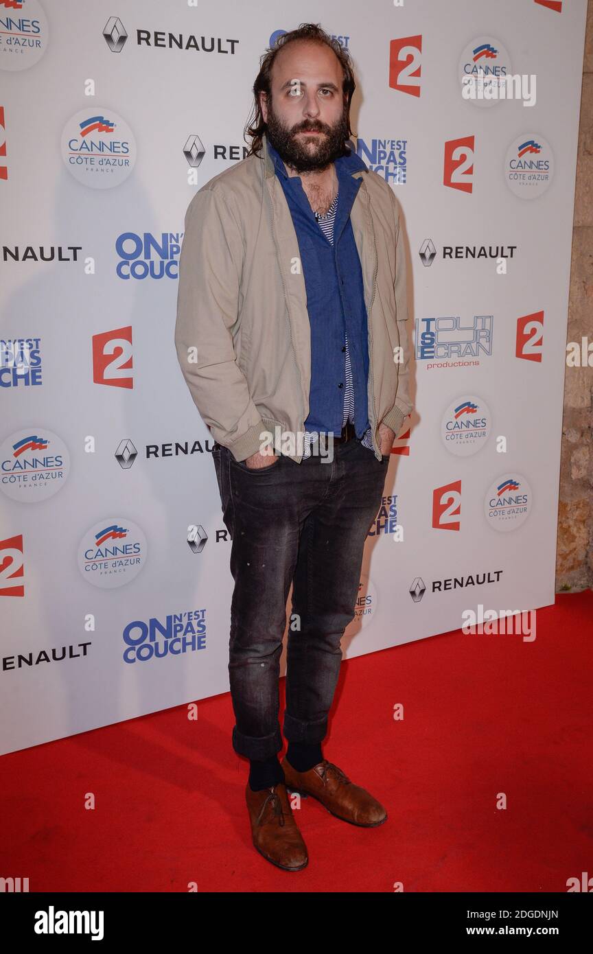 Vincent Macaigne attending the On N'Est Pas Couche TV Show photocall ...