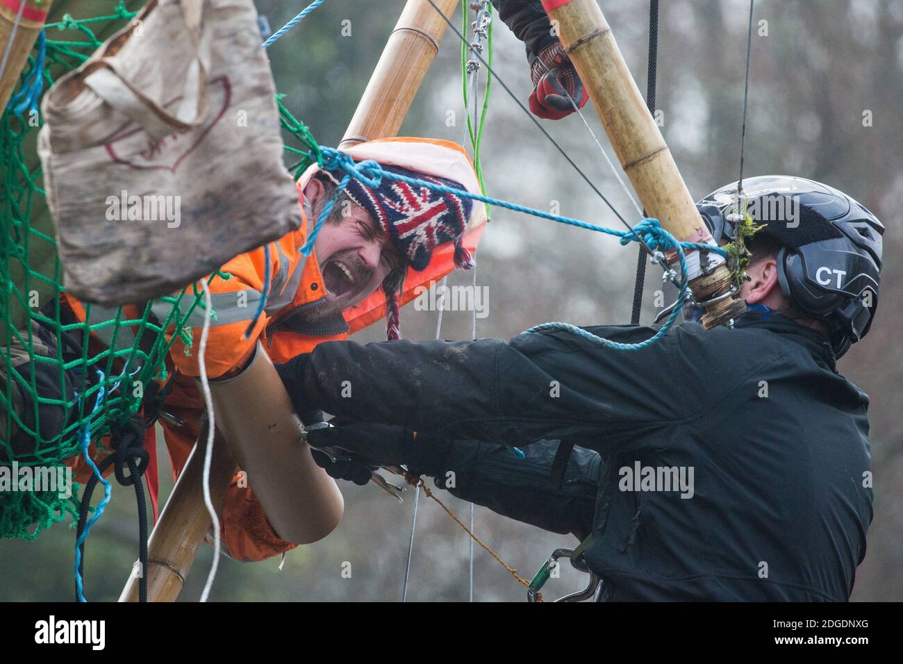 Protester removal team hi-res stock photography and images - Alamy