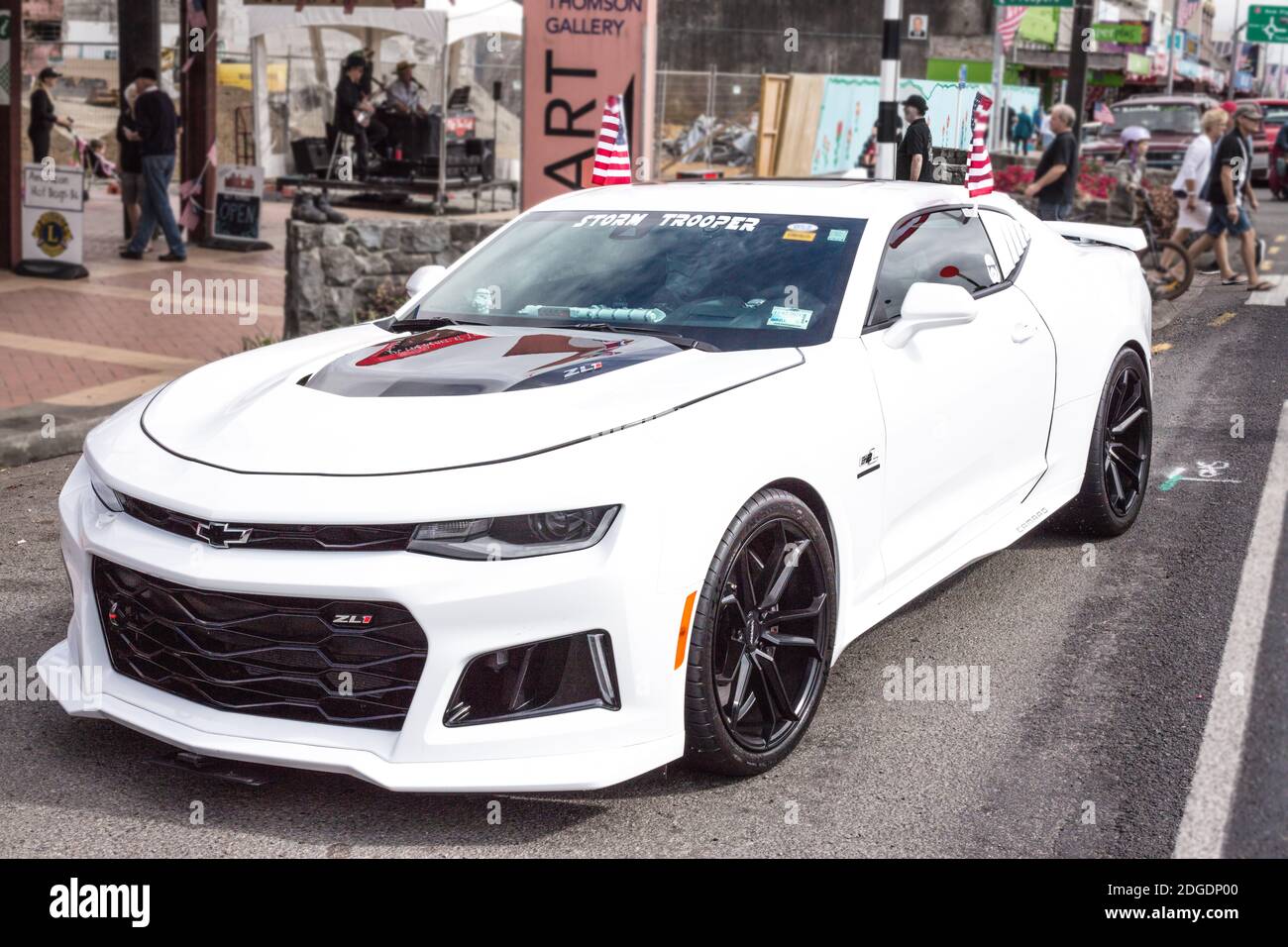 American custom and classic cars and hot-rods Stock Photo - Alamy