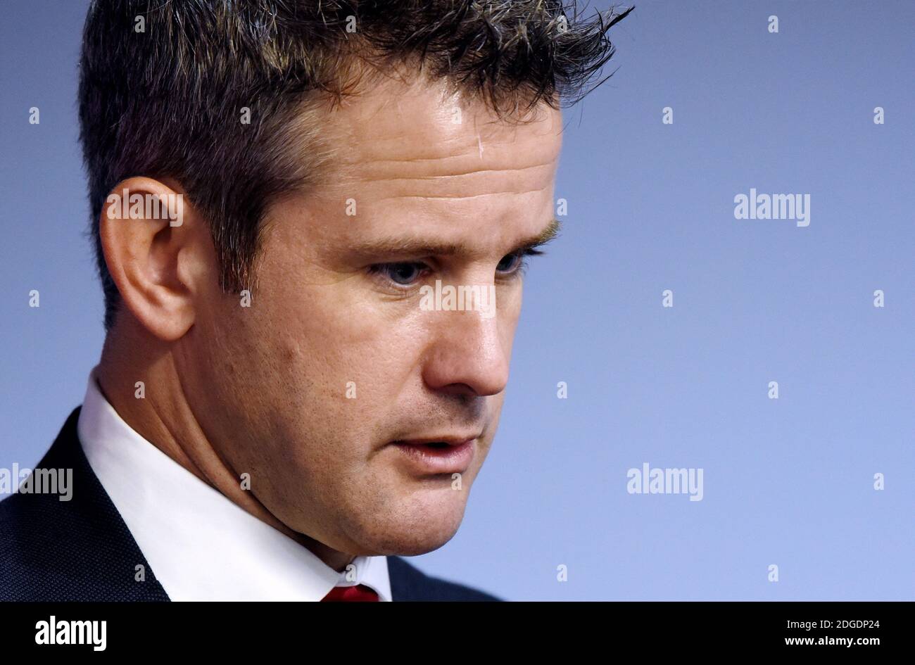 Republican U.S. Rep. Adam Kinzinger talks about the way forward in the ...