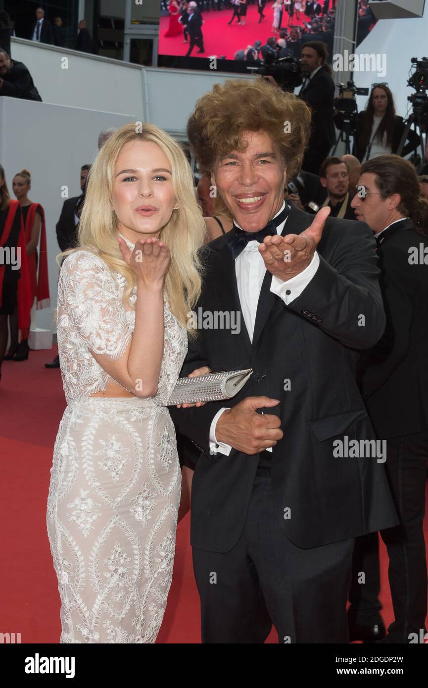 Igor or Grichka Bogdanov arriving on the red carpet of 'Twin Peaks ...