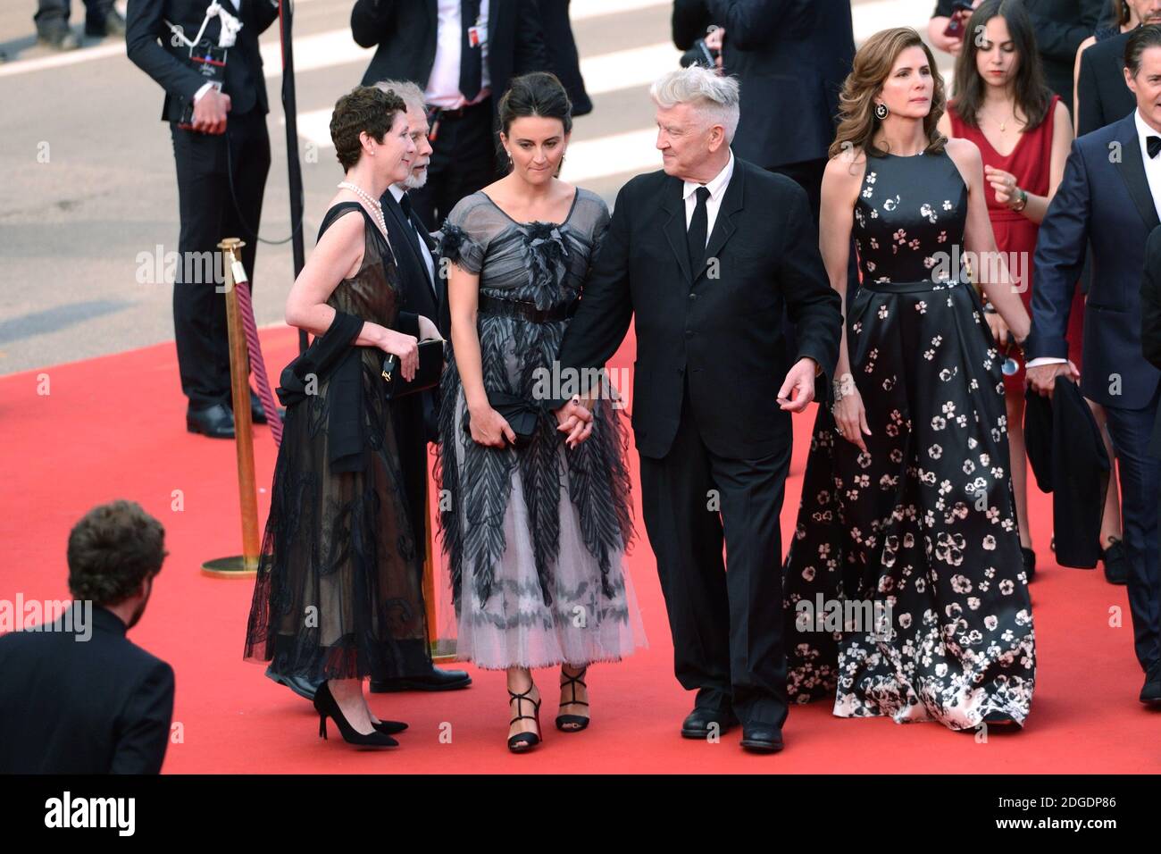 Emily Stofle, David Lynch, Kyle MacLachlan and Desiree Gruber attending ...