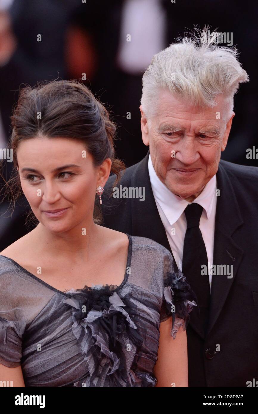 Emily Stofle and David Lynch attending the Twin Peaks screening as part ...
