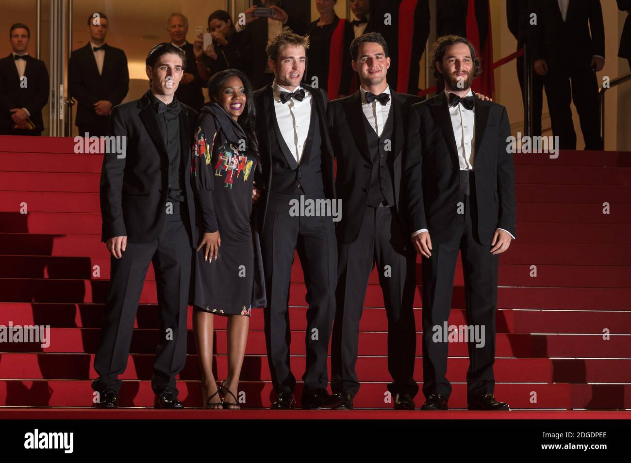 Co-director Joshua Safdie, Robert Pattinson, writer and co-director Ben ...